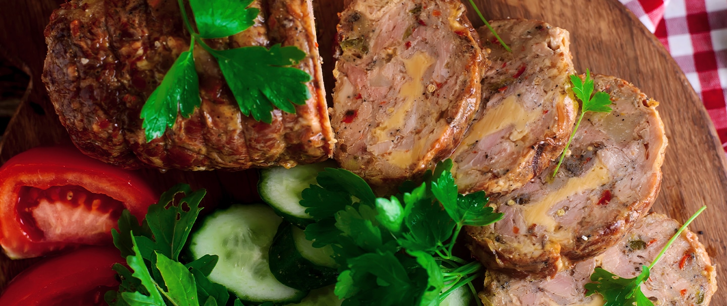 Cómo hacer un rollo de pollo : receta navideña | Campollo